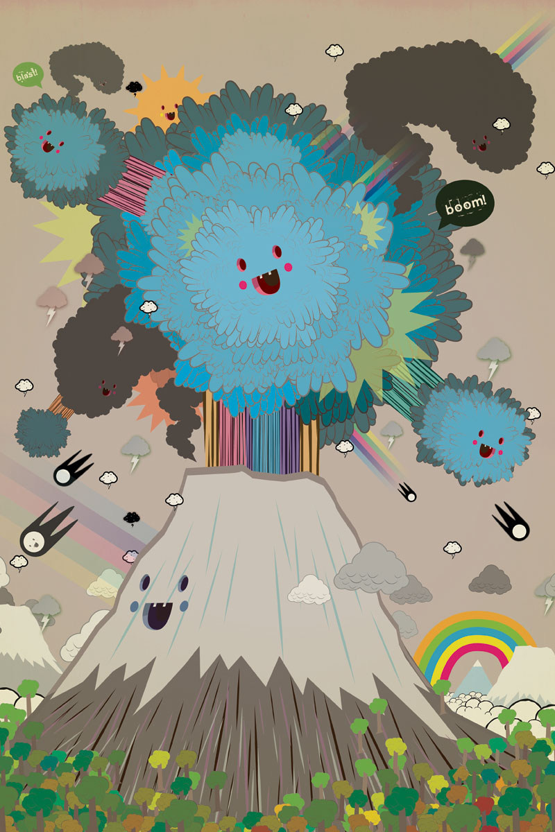 Jonathan Ball - Extremely creative and colorful enchanted landscapes ...